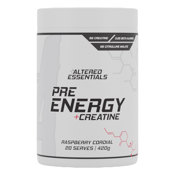 Altered Nutrition Essentials Pre Energy - Mass Nutrition Mackay