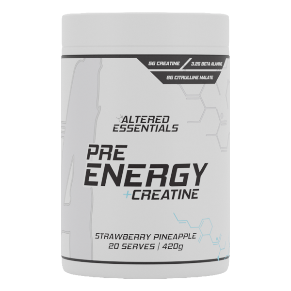 Altered Nutrition Essentials Pre Energy - Mass Nutrition Mackay